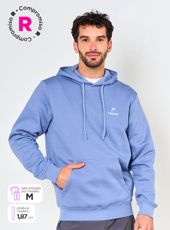 POLERA HOMBRE HEAD CANGURO