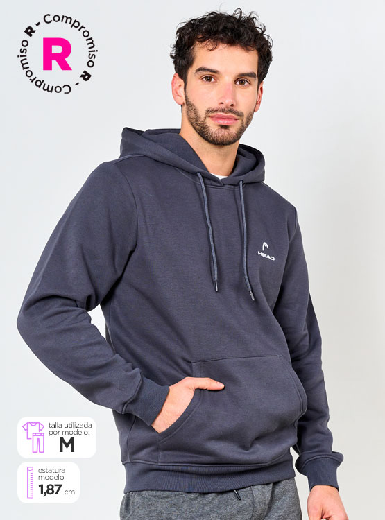 POLERA HOMBRE HEAD CANGURO